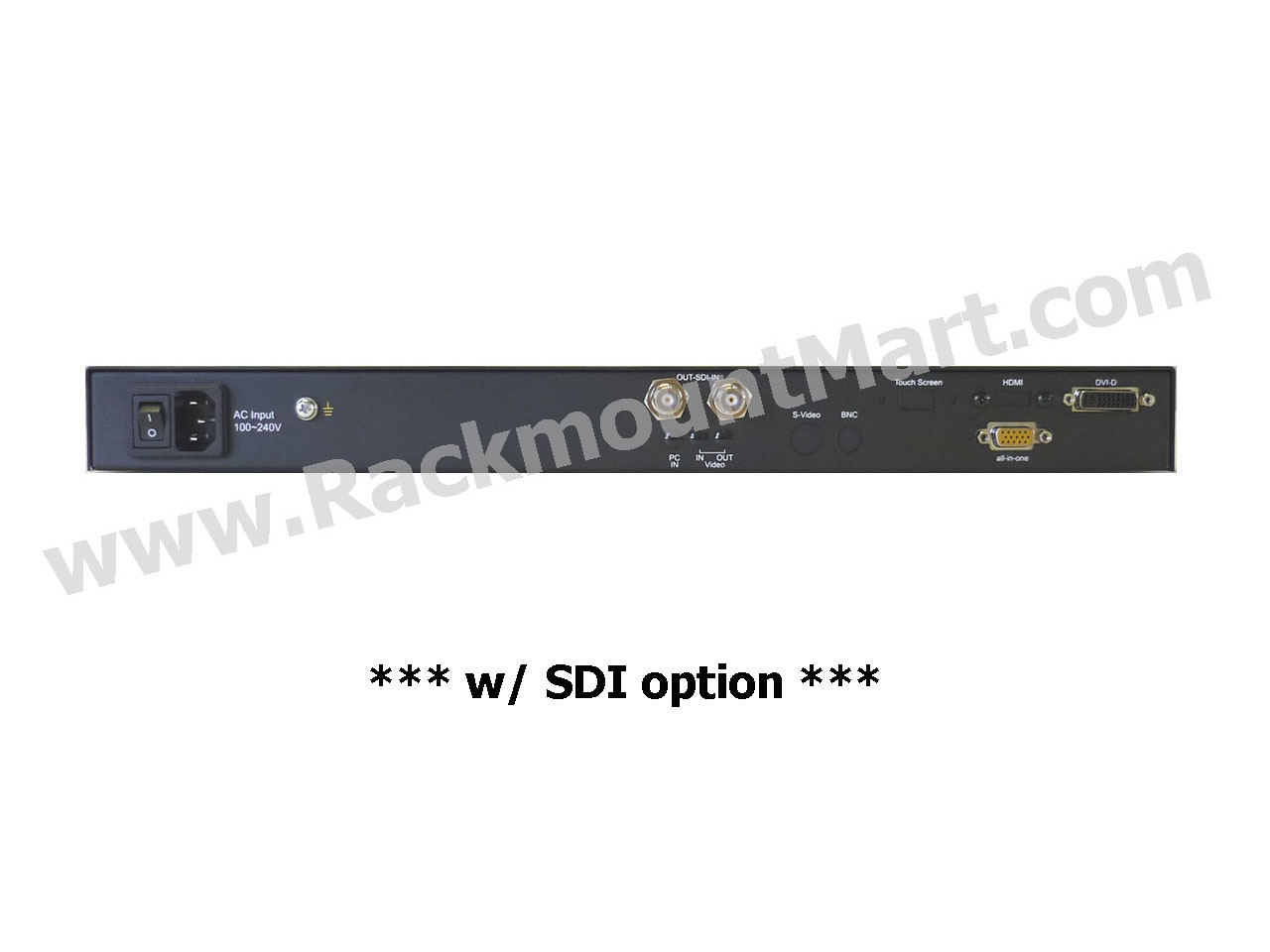 Rackmount 17" FULL HD Monitor Drawer - LCD1U17-018